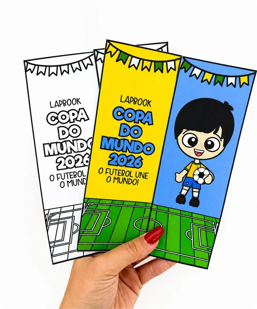 Atividade Interativa Copa – Lapbook (BNCC) | Alfabetização | Saber Didático